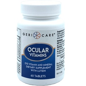 Geriatric Medical | OCULAR TABS W/LUTEIN 60/BT