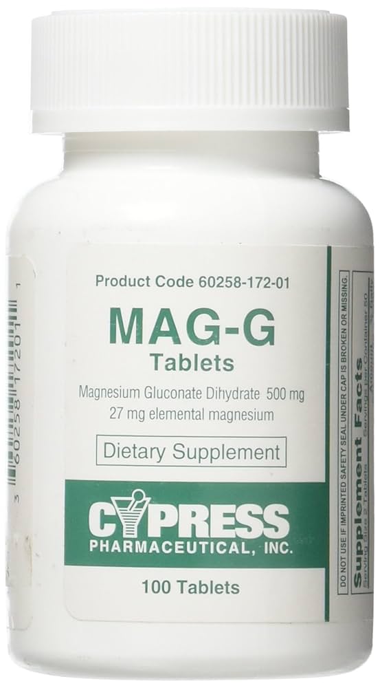 Geriatric Medical | MAGNESIUM GLUCONATE TAB 500MG