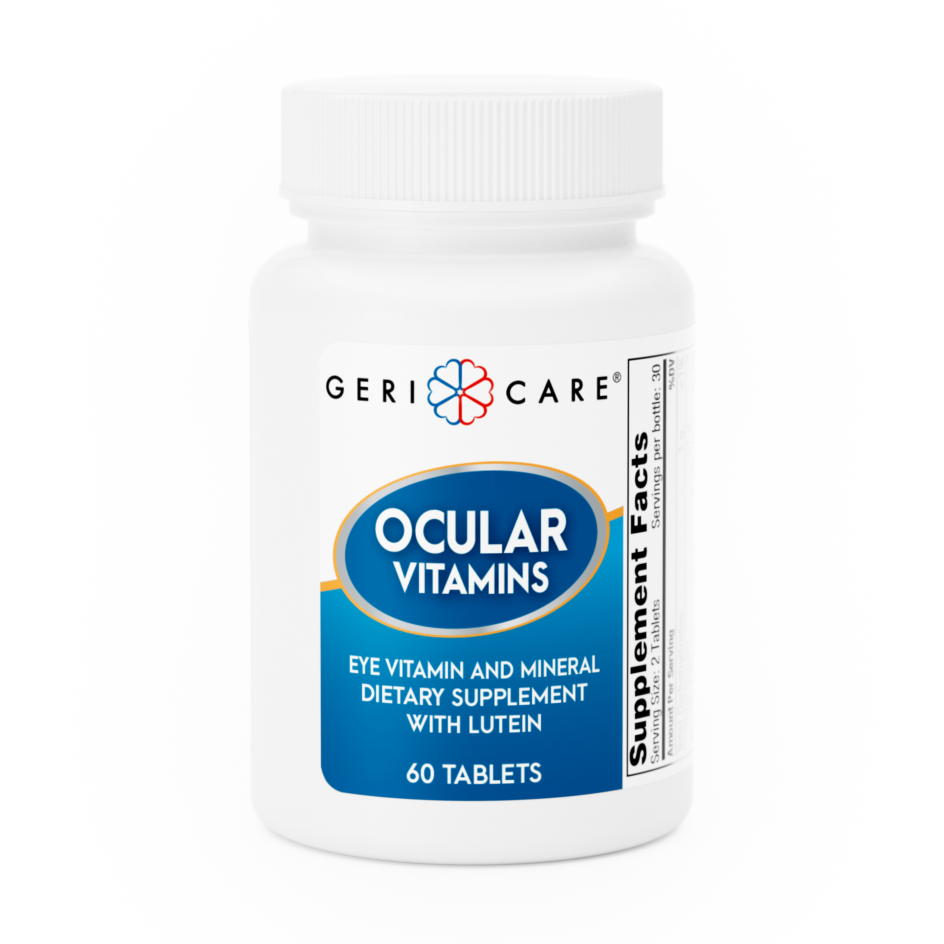 Geriatric Medical | OCULAR TABS W/LUTEIN 60/BT