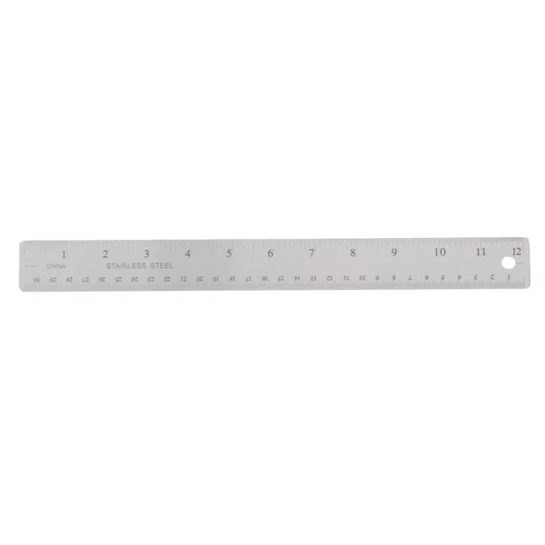 Geriatric Medical | RULER STEEL W- CORK BACK 12"